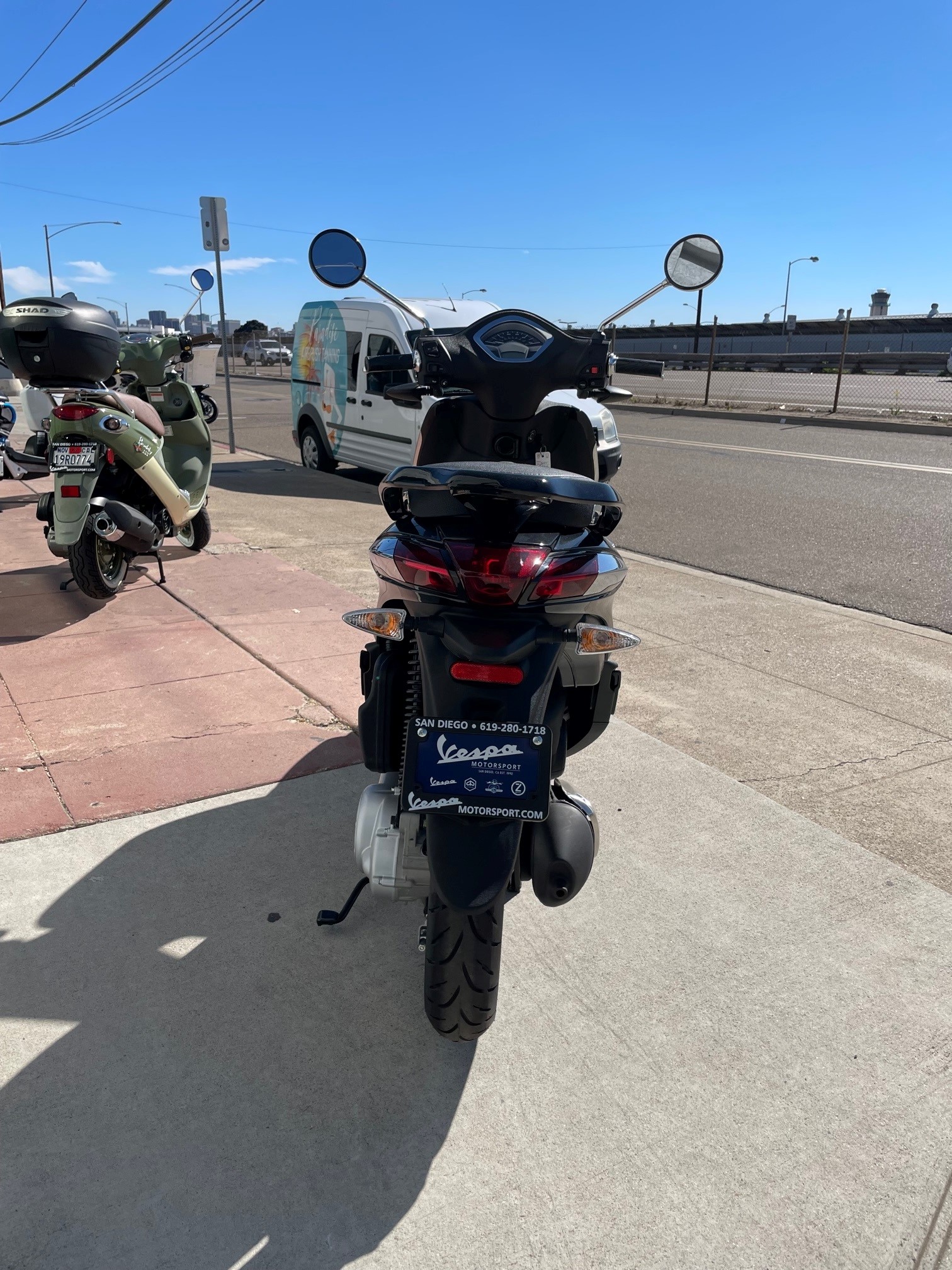 LIBERTY-BLACK-50CC-2021-BACK | San Diego Scooters | Vespa | Genuine ...