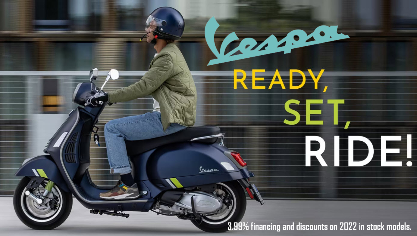 2023-q1-banner-ready-set-ride | San Diego Scooters | Vespa | Genuine | Piaggio