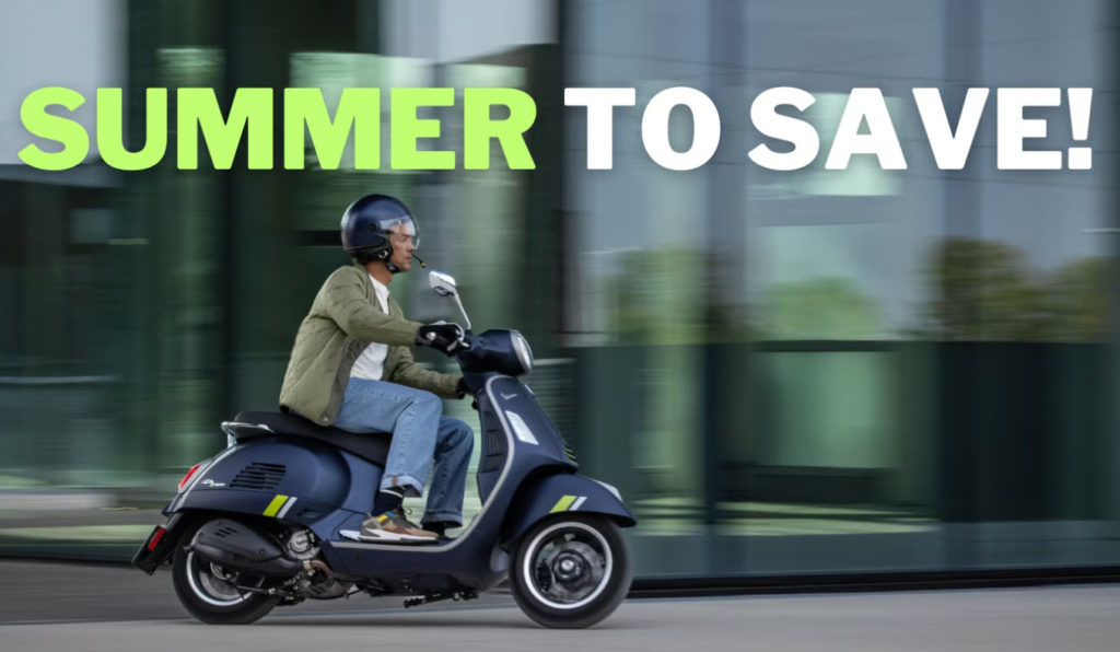 summer-to-save-2023 | San Diego Scooters | Vespa | Genuine | Piaggio